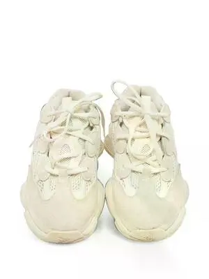 ADIDAS X YEEZY 500 Bone Sneakers - White