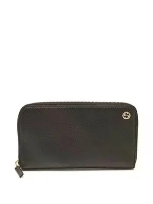 Gucci Interlocking G Continental Wallet - Black