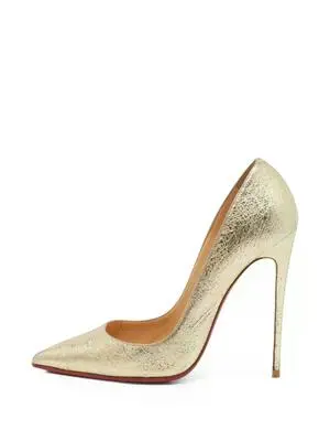CHRISTIAN LOUBOUTIN So Kate Foil-leather Pumps