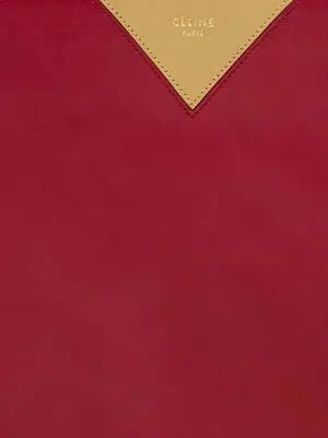 Celine Heart-motif Zip-fastening Clutch Bag