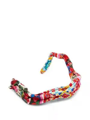 Dolce & Gabbana Rose Carretto Print Headband