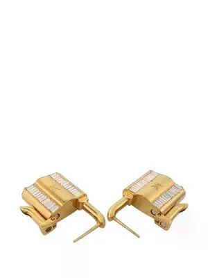 LOUIS VUITTON Lock Me Padlock-shape Earrings