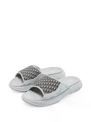 Dior Oblique Canvas Slides