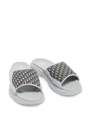 Dior Oblique Canvas Slides
