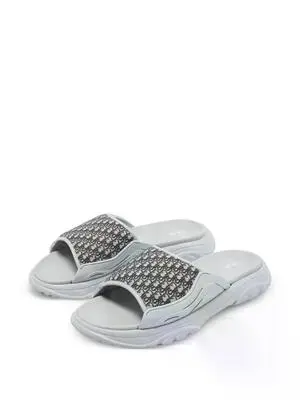 Dior Oblique Canvas Slides