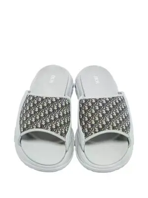 Dior Oblique Canvas Slides