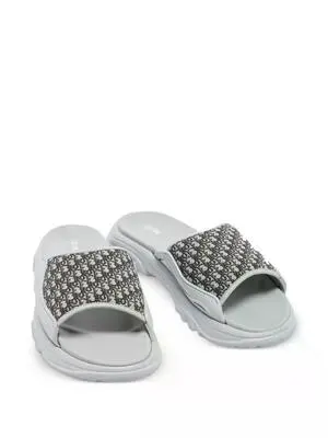 Dior Oblique Canvas Slides