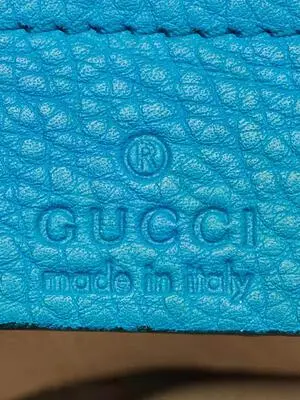 Gucci Gg Marmont Shoulder Bag - Blue