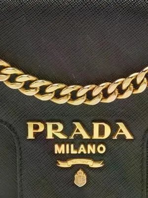 Prada Pattina Flap Crossbody Bag