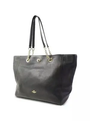 COACH VINTAGE Logo-detail Tote Bag