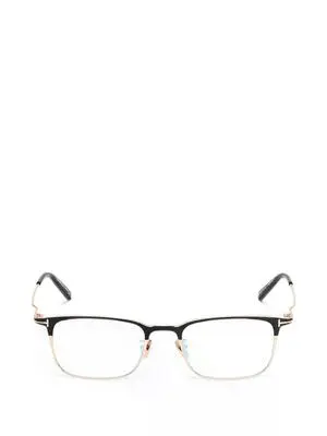 TOM FORD Rectangle-frame Glasses - Black