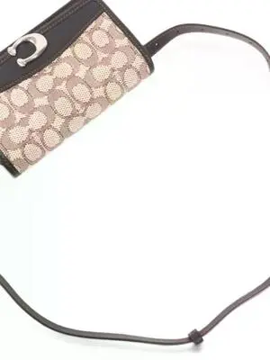 COACH VINTAGE Signature Monogram Crossbody Bag