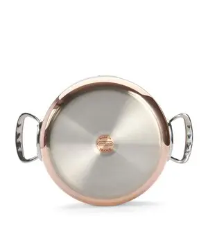 DE BUYER Copper Prima Matera Sauté Pan And Lid