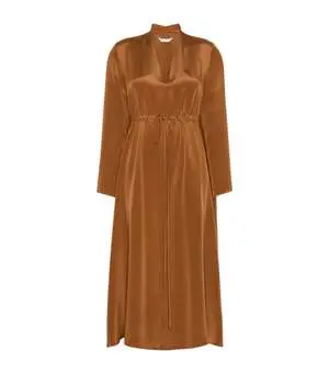 Max Mara Silk Midi Dress