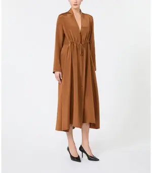 Max Mara Silk Midi Dress