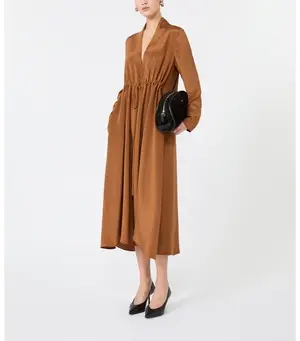 Max Mara Silk Midi Dress