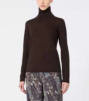 Max Mara Virgin Wool Rollneck Sweater