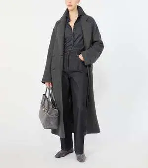 Max Mara Cotton Chambray Trousers