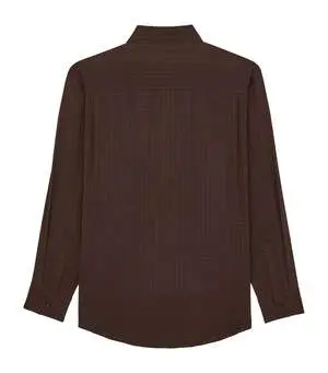 Saint Laurent Silk Polo Shirt
