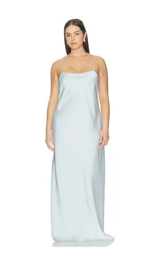 L'academie Evolet Gown In Blue