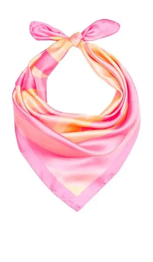 FRASIER STERLING Groovy Gal Scarf In Pink - Spritz