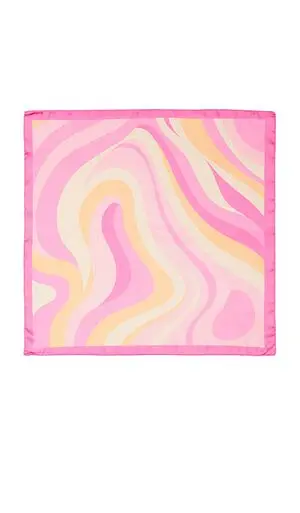 FRASIER STERLING Groovy Gal Scarf In Pink - Spritz