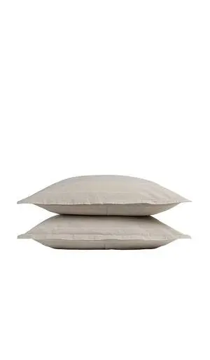 PARACHUTE Brushed Cotton Sham Set