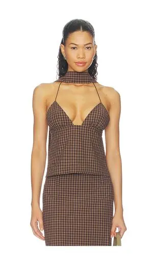 Lioness Play On Halter Top