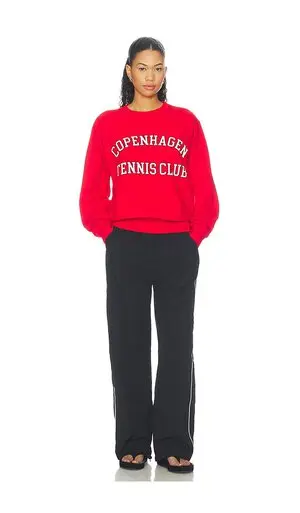 DEPARTURE Copenhagen Tennis Club Sweatshirt - Red