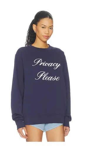 DEPARTURE Privacy Please Sweatshirt