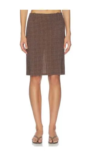 Lioness Play On Midi Skirt
