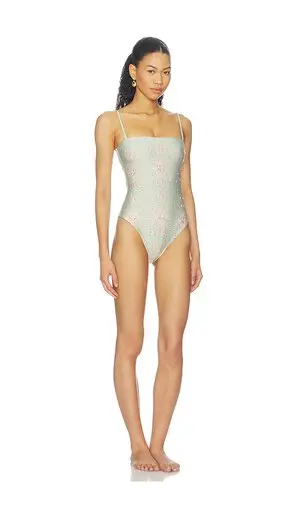 Agua Bendita Embellished One Piece