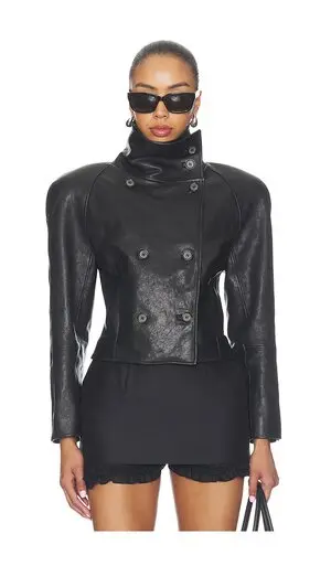 Magda Butrym Leather Jacket