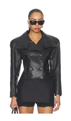 Magda Butrym Leather Jacket