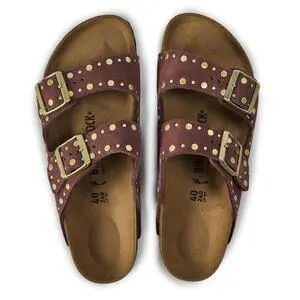 BIRKENSTOCK Arizona Rivet Flat Sandals