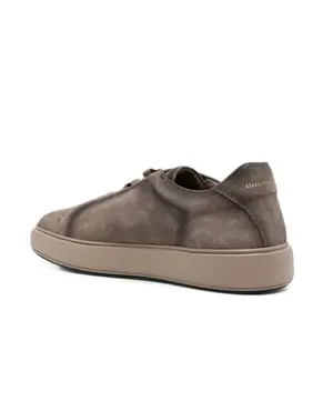 Officine Creative Suede Lace-up Sneakers - Gray