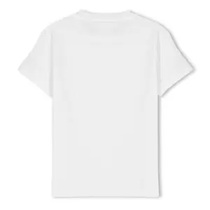 Palm Angels Short Sleeve Crewneck T-shirt With Graphic Print