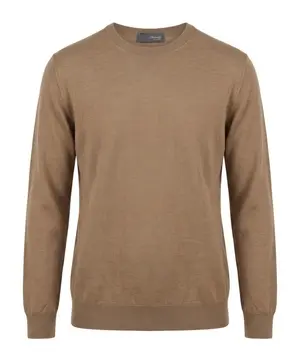 DRUMOHR Long-sleeved Sweater - Brown