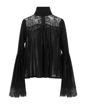 Zimmermann Valiant Lace Panel Top