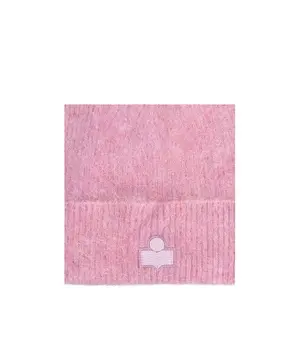 Isabel Marant Étoile Logo Patch Ribbed-knit Beanie