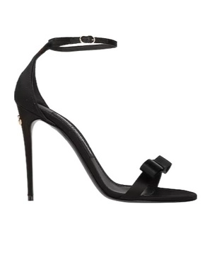 Dolce & Gabbana Satin High-heeled Sandals
