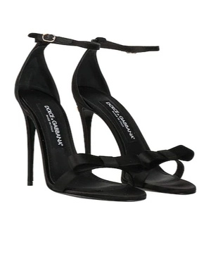 Dolce & Gabbana Satin High-heeled Sandals