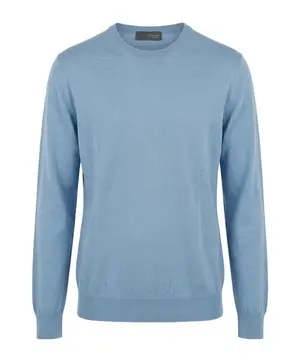 DRUMOHR Long-sleeved Sweater - Blue