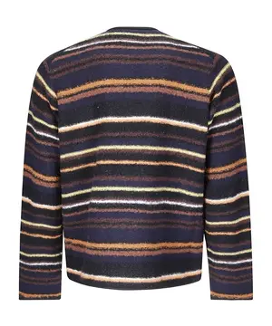Sacai Striped Crewneck Jumper