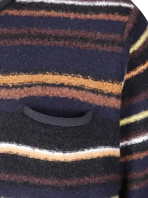 Sacai Striped Crewneck Jumper