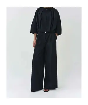 Simkhai Leroy Pleated Wide-leg Trousers