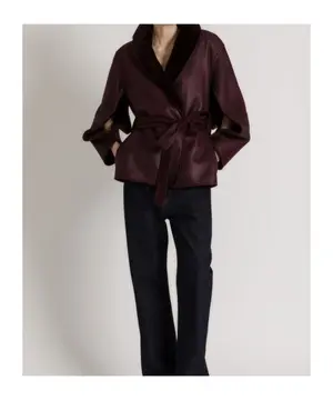 Alberta Ferretti Reversible Shearling Coat