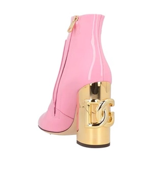 Dolce & Gabbana Pointedtoe Blockheel Ankle Boots