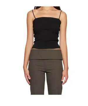 ST. AGNI Thin Shoulder Straps - Black