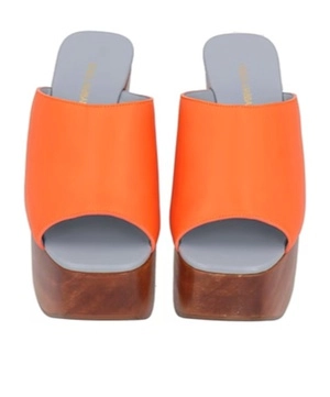 Dolce & Gabbana Squaretoe Blockheel Sandals